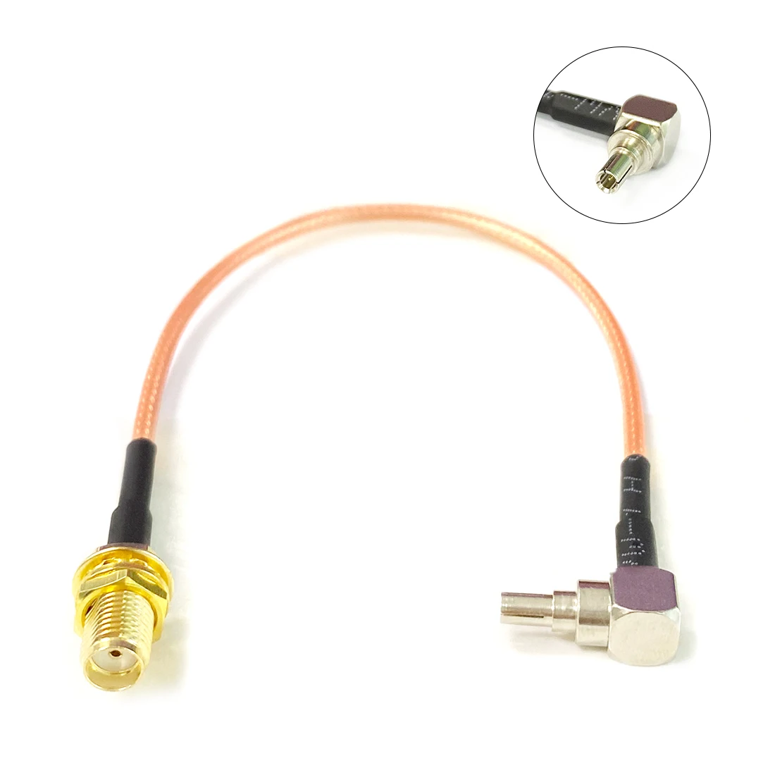 Sma Female Crc9 Male Connector | Bulkhead Connector | Pigtail Cable ...