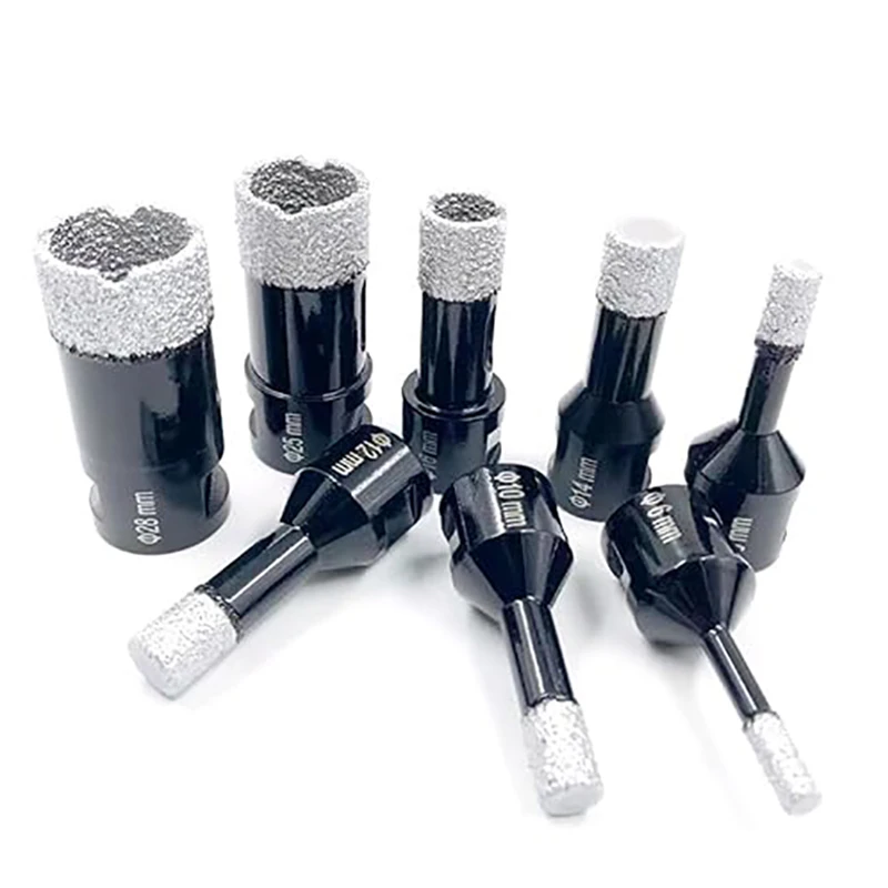 6/4/1PCS M14 Dry Diamond Core Drill Bits 6-16mm Tile Hole Saw For ...