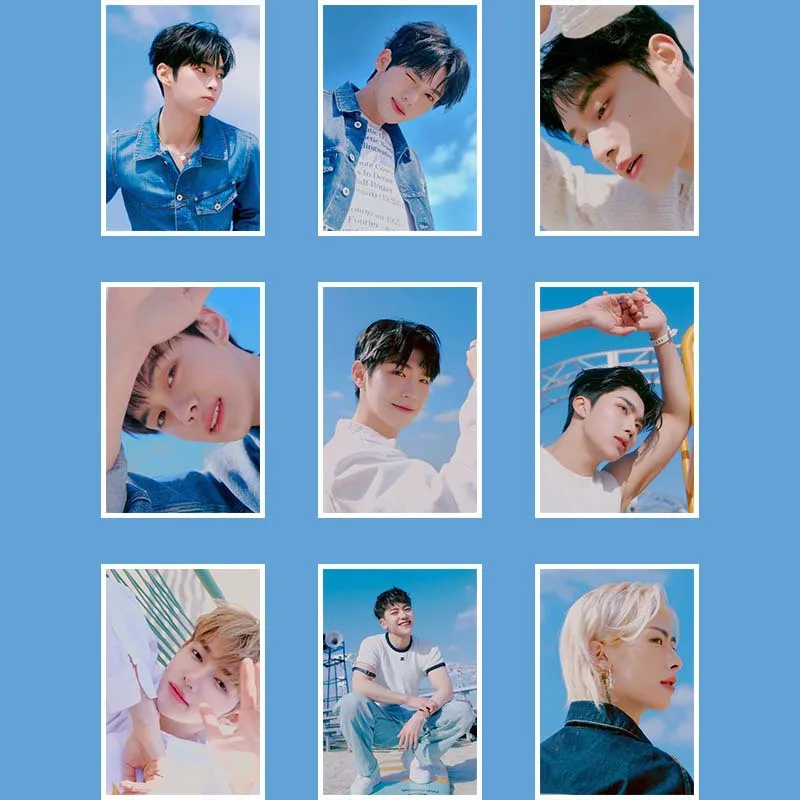 2Pcs-Set-KPOP-ZEROBASEONE-SWEAT-HD-Photo-Posters-ZB1-Yujin-Gyuvin ...