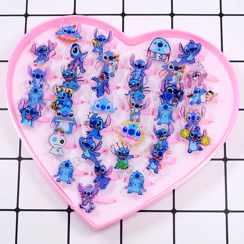 1box-Disney-Stitch-Cartoon-Rings-36pcs-Lilo-and-Stitch-Cute-Acrylic ...