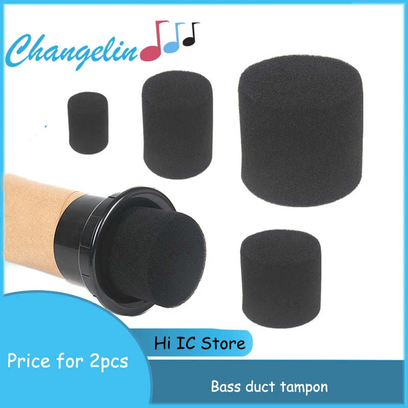 2pcs-Sponge-plug-for-ABS-Speaker-Port-Tube-Bass-Reflex-Tube-Loudspeaker ...