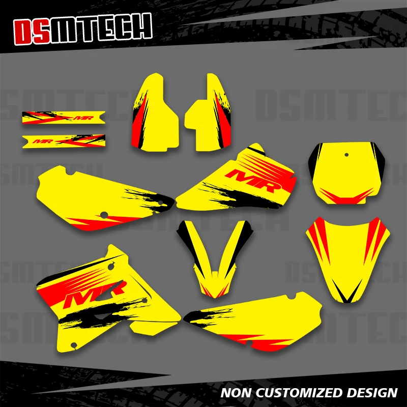 DSMTECH For Suzuki RM80 RM85 RM 80 RM 85 2001-2020 Graphics Background ...