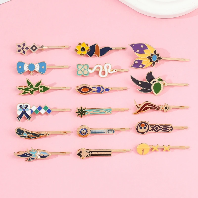 Genshin-Impact-Nahida-Scaramouche-Baizhu-Hair-Clips-For-Women-Hairpins ...