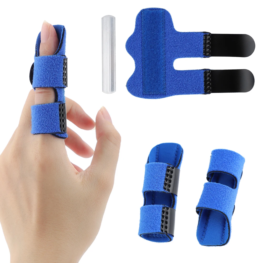 1Pcs-Pain-Relief-Aluminium-Finger-Splint-Fracture-Protection-Brace ...