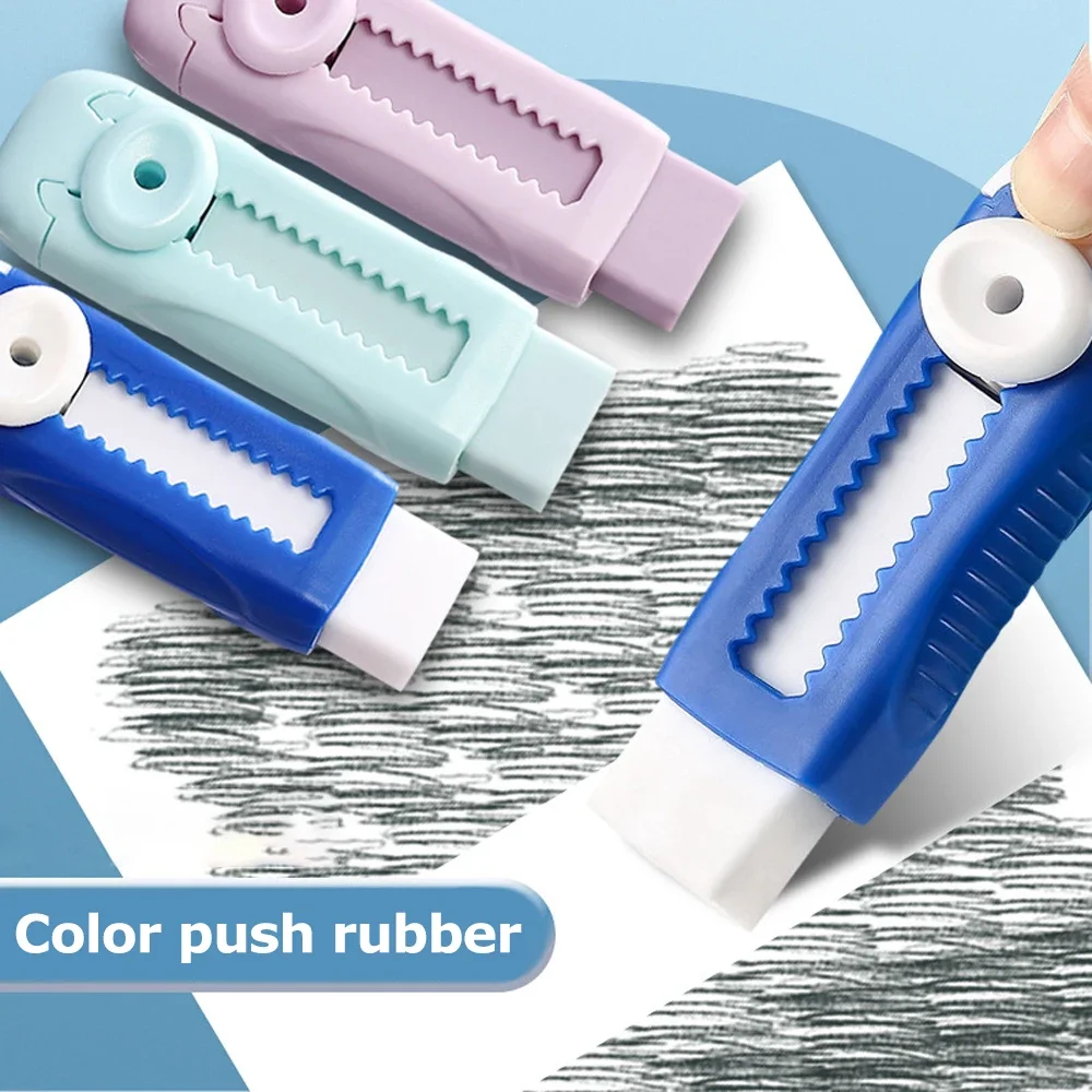 Portable-Push-pull-Design-Rubber-Eraser-Kids-Student-School-Office ...