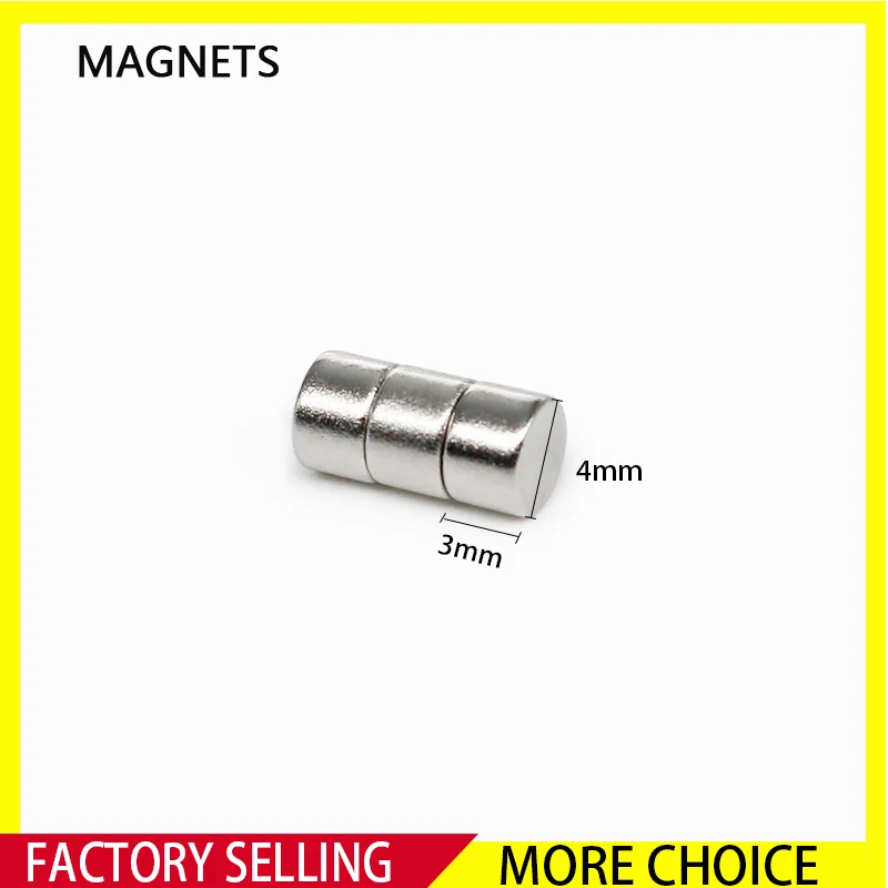 50-100-200-500-1000-1500PCS-4x3-Mini-Small-Round-Powerful-Magnets ...