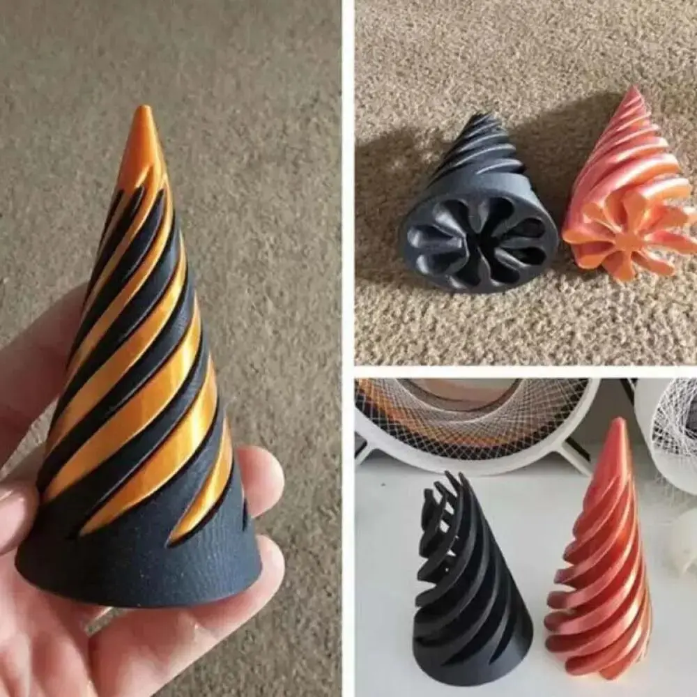 Intelligence-Development-Spiral-Cone-Fidget-Toy-Math-Games-Impossible ...
