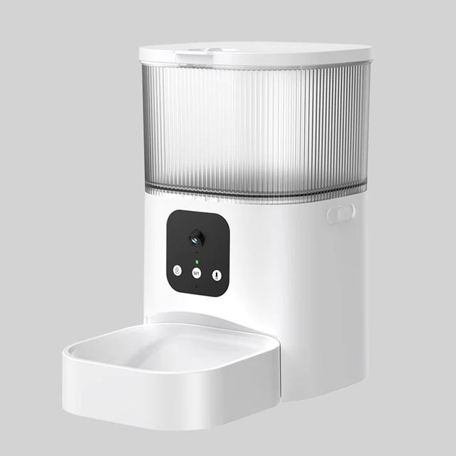 3L 6L Video Camera Feeder Timing Smart Automatic Pet Feeder For Cats ...