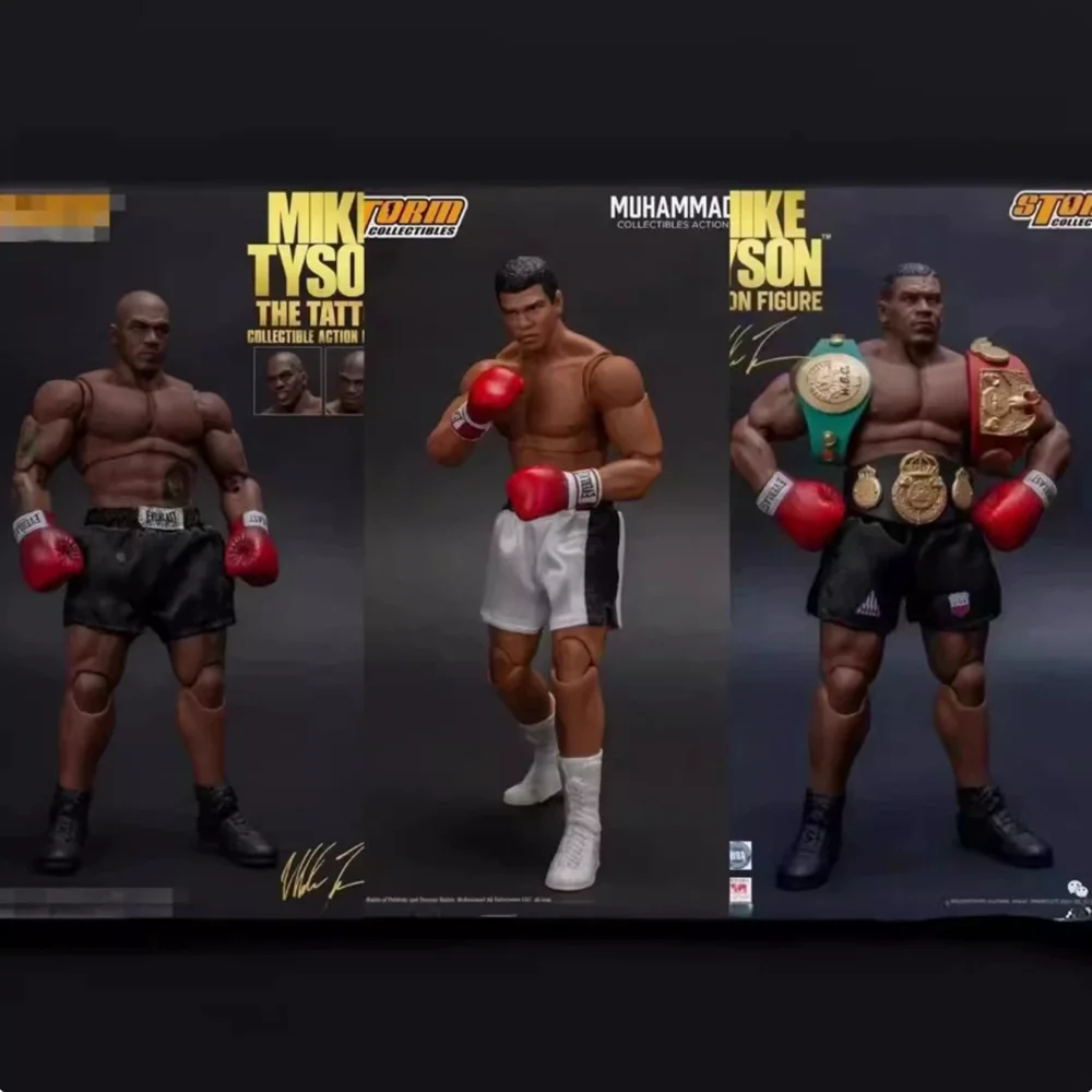 18cm Storm Mike Tyson Anime Game Figure Boxing Champion Muhammad Ali ...