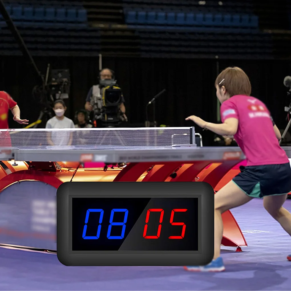 Electronic-Scoreboard-LED-Digital-Screen-Remote-Control-Basketball ...