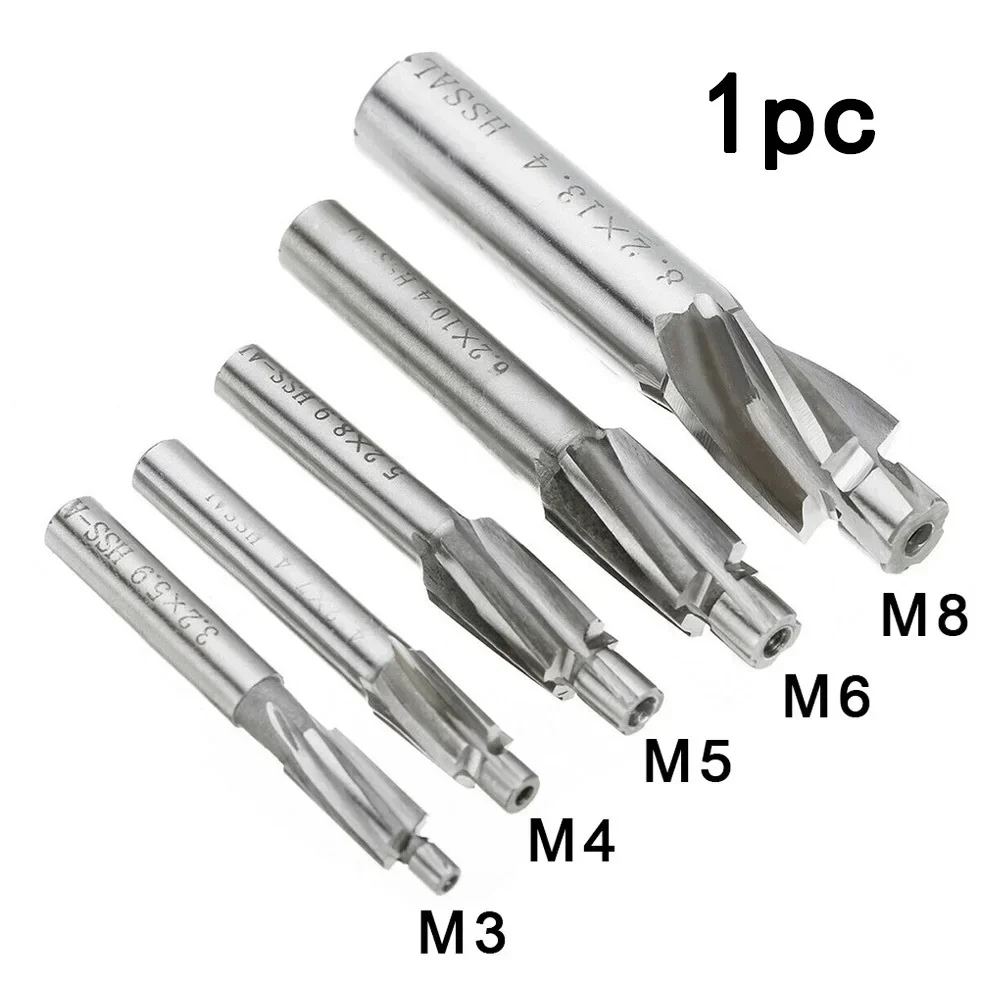 1pc-HSS-Countersink-Mill-Cutter-Drill-Bit-M3-M8-Spot-Router-Slot-Drill ...