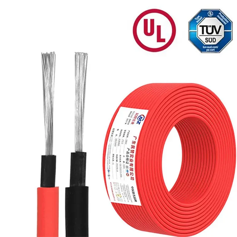 100m-Photovoltaic-Cable-2-5mm-4mm-6mm-10mm-16mm-Red-Solar-Power-With ...