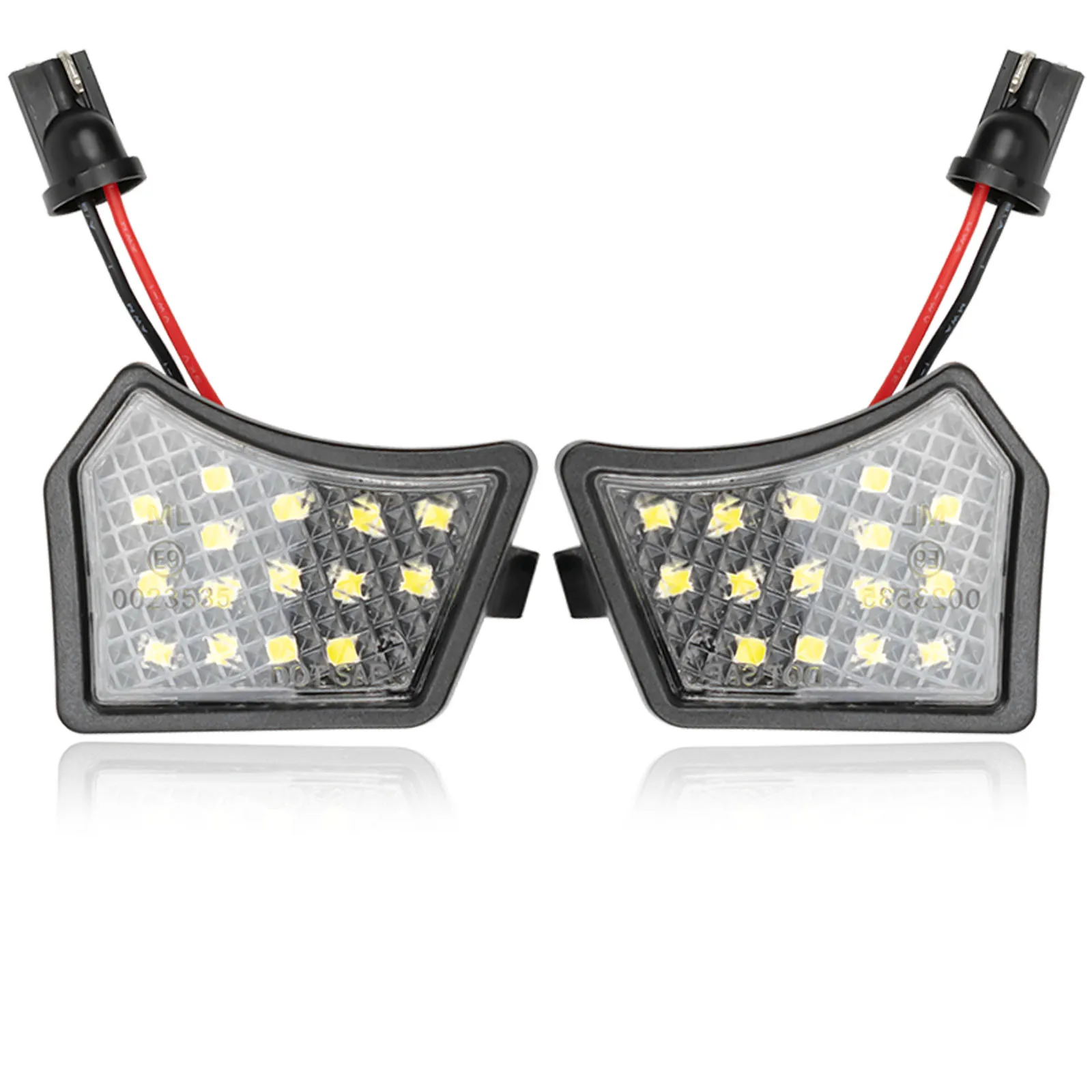 Luz LED completa para retrovisor de coche Volvo, accesorio de reemplazo ...