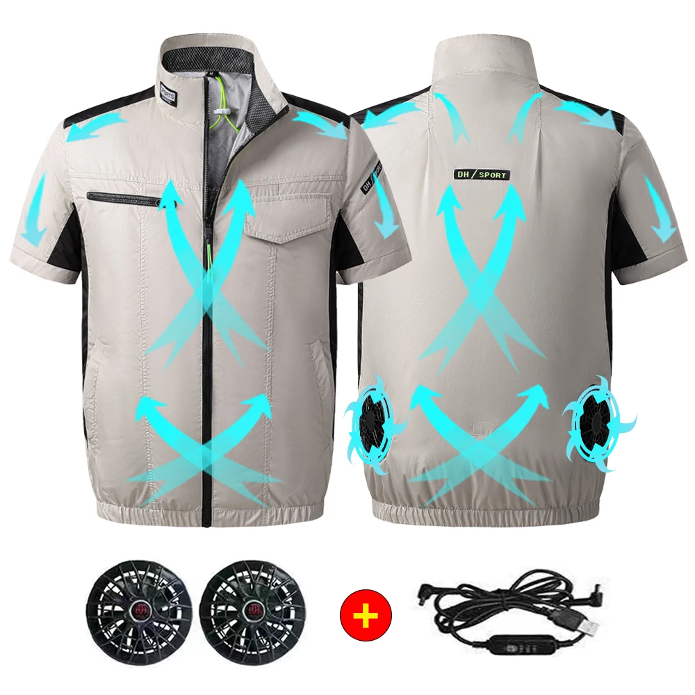 Air Conditioning Clothes Cool Vest | Cool Ice Jackets | Ice Cool Coat ...