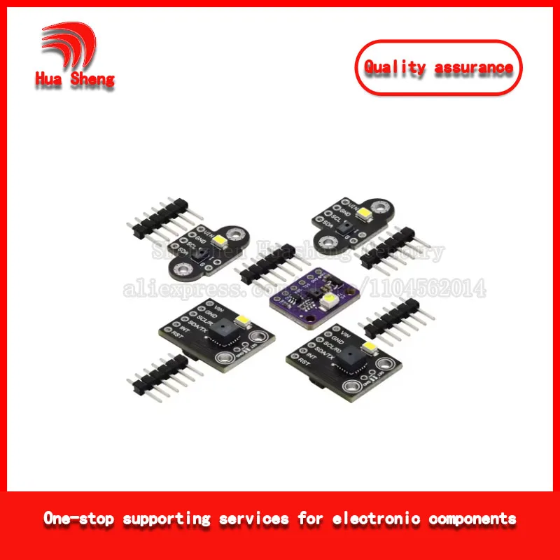 Visible Light and Infrared Color Sensor Module, Gy-As7262, As7263 ...