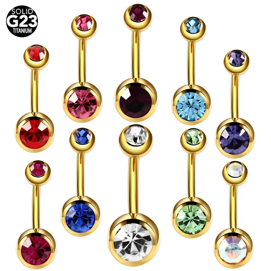 Titanium Navel Piercing Ring | Titanium Belly Button Ring | Titanium ...