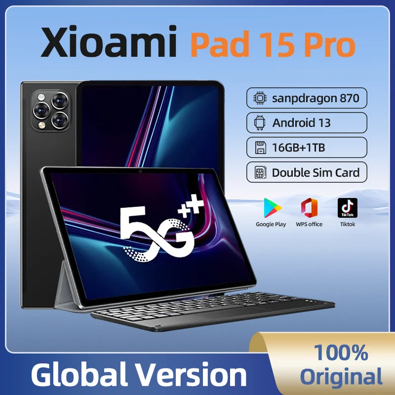 Xiaomi-Pad-15-Pro-Vers-o-Global-Android-13-Tablet-4K-PC-Snapdragon-870 ...
