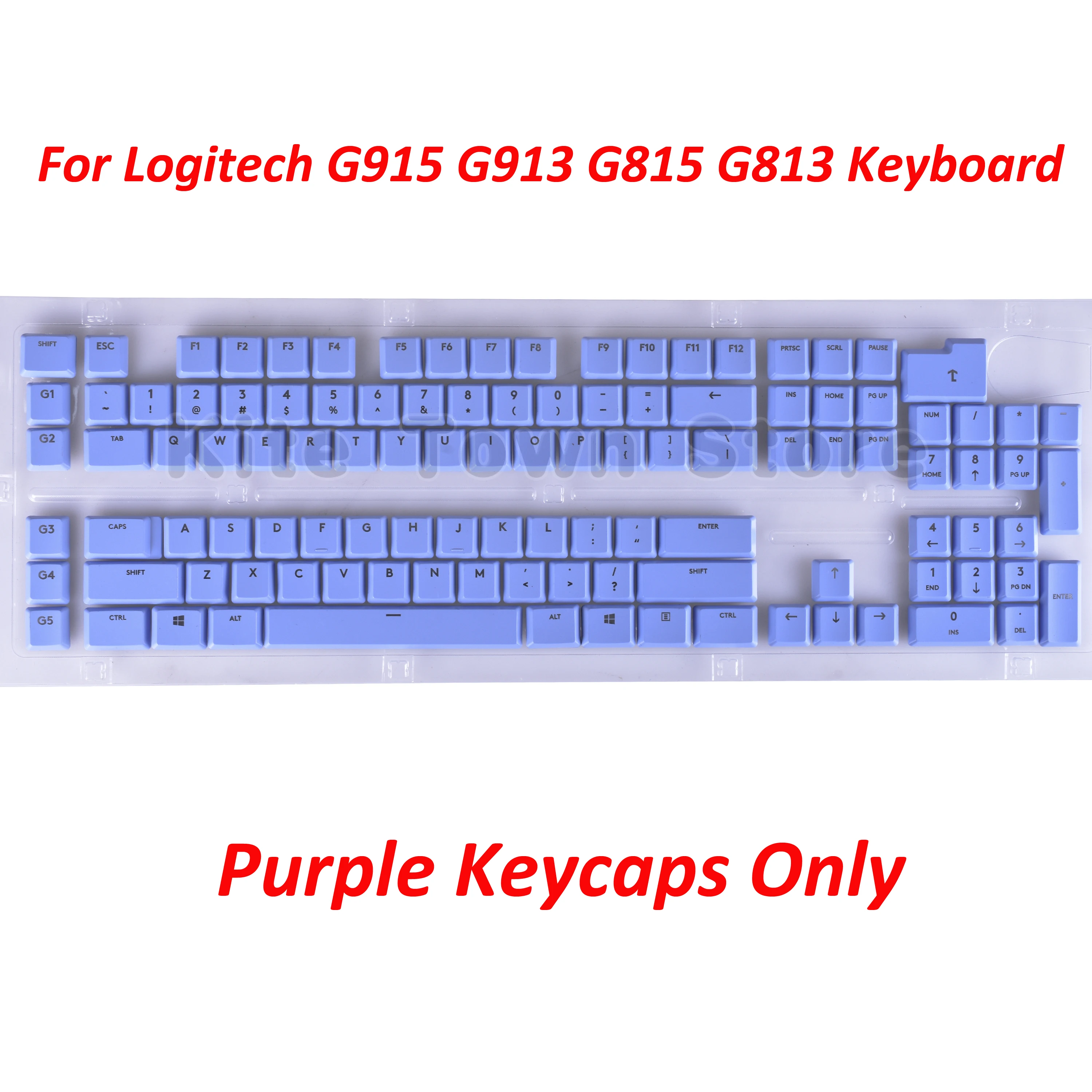 A Full Set G915 109pcs + 2pcs Key Caps For Logitech G813 G913 G815 G915 ...