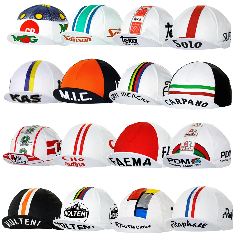 Retro Cycling Cap Summer Men&women Breathable Bike Hat Bicycle Caps ...