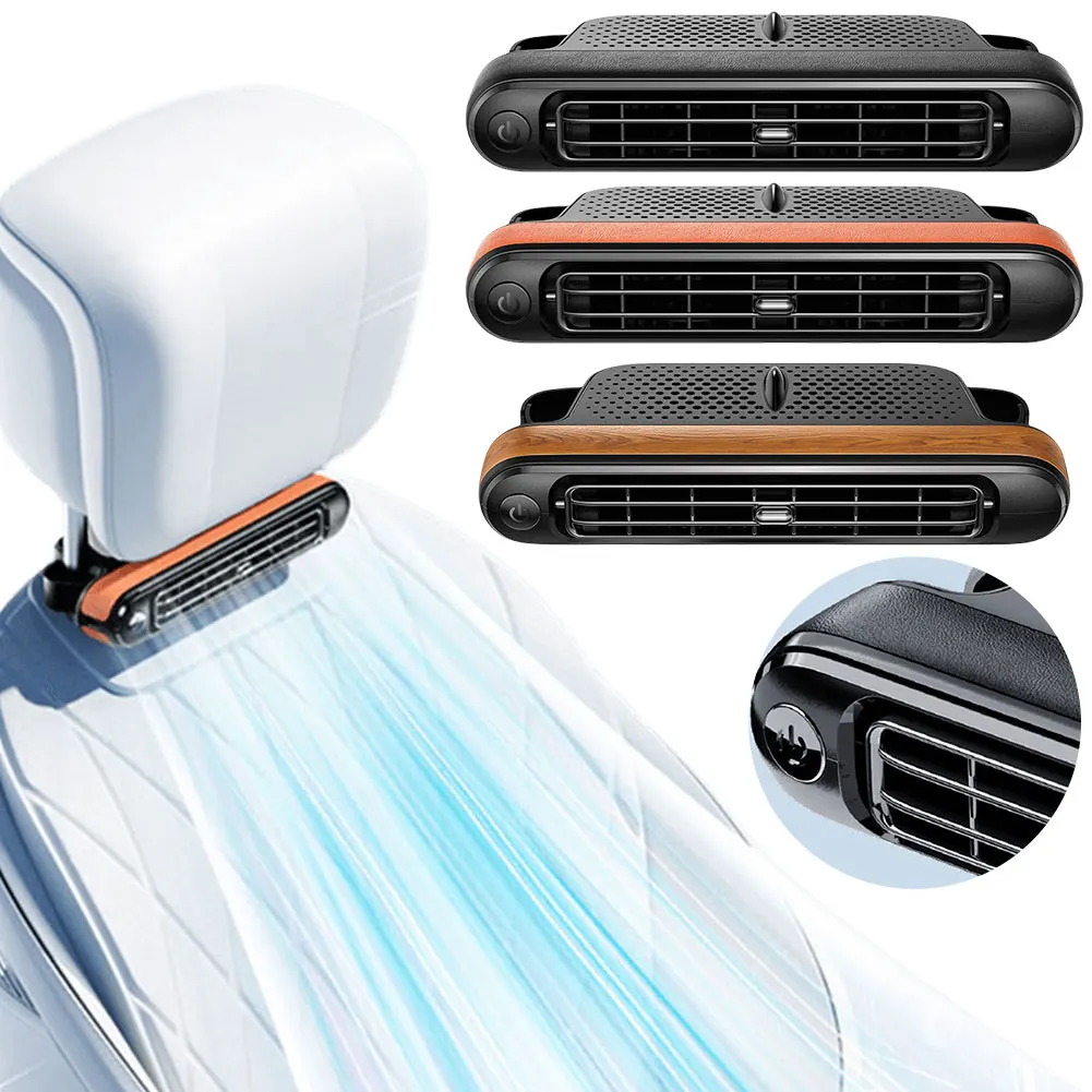 Car-Seat-Fans-Rear-Seat-Air-Circulation-Fan-Three-Adjustable-Wind ...