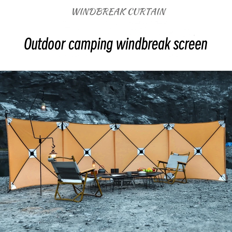Outdoor-Camping-Windbreak-Screen-Large-Tarp-Windscreen-Shelter-Picnic ...