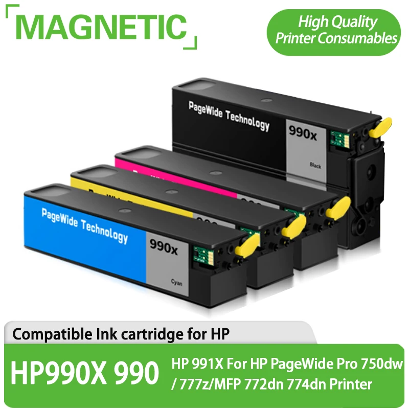 990X-990-Premium-Remanufactured-Color-Inkjet-Ink-Cartridge-For-HP-990X ...
