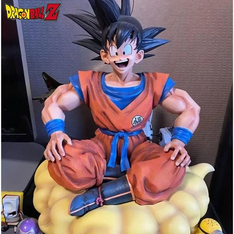Dragon-Ball-Z-Anime-Figure-20cm-Son-Goku-Gk-Sitting-Posture-Somersault ...
