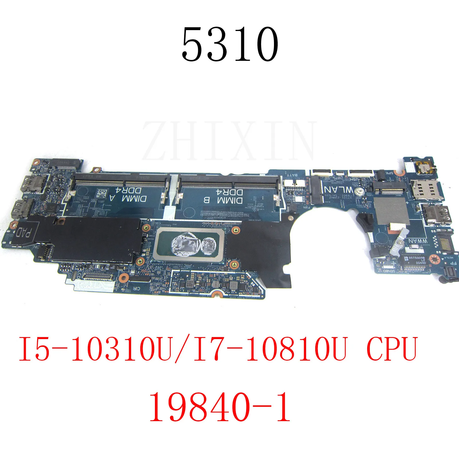 For-Dell-Latitude-5310-Laptop-Motherboard-I5-10310U-I7-10810U-CPU-CN ...