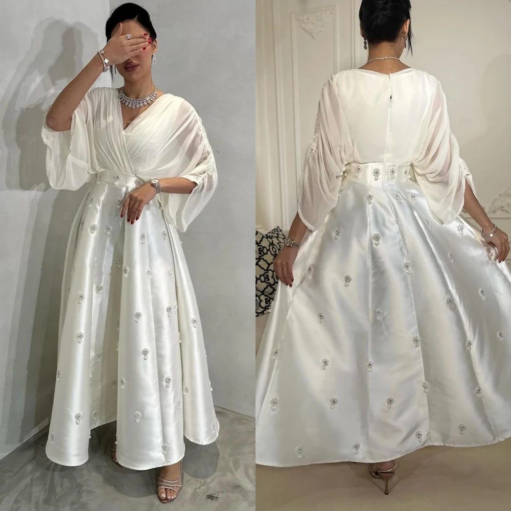 Jiayigong-Robe-de-soir-e-drap-e-en-satin-avec-appliques-pliss-es-robes ...