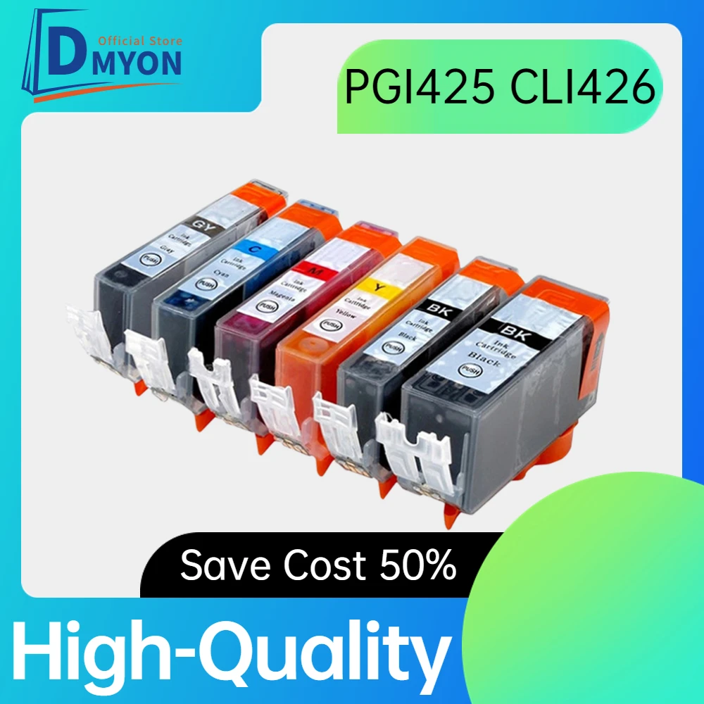 PGI425-CLI426-XL-6-Color-Ink-Cartridge-for-Canon-Printer-Cartridge ...
