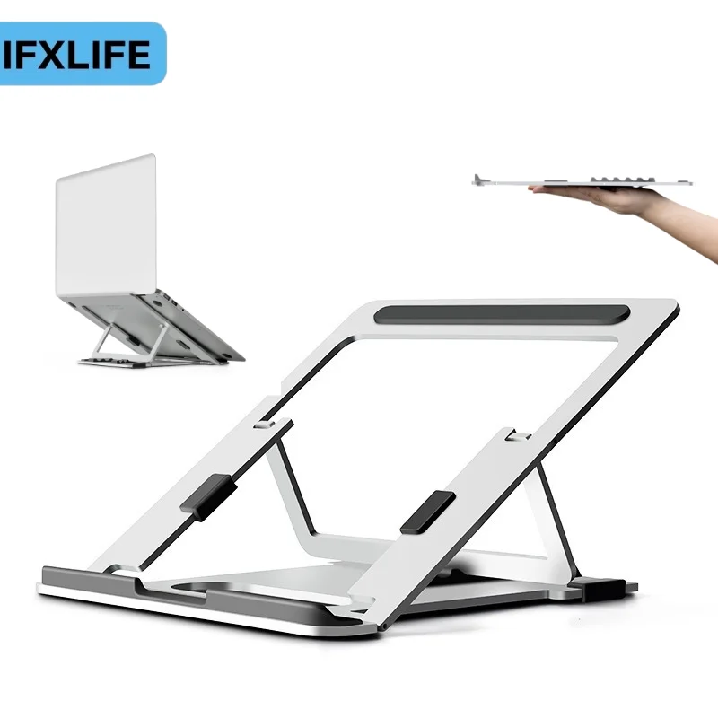 IFXLIFE Laptop Stand Aluminum Alloy Material Folding Design Multi ...