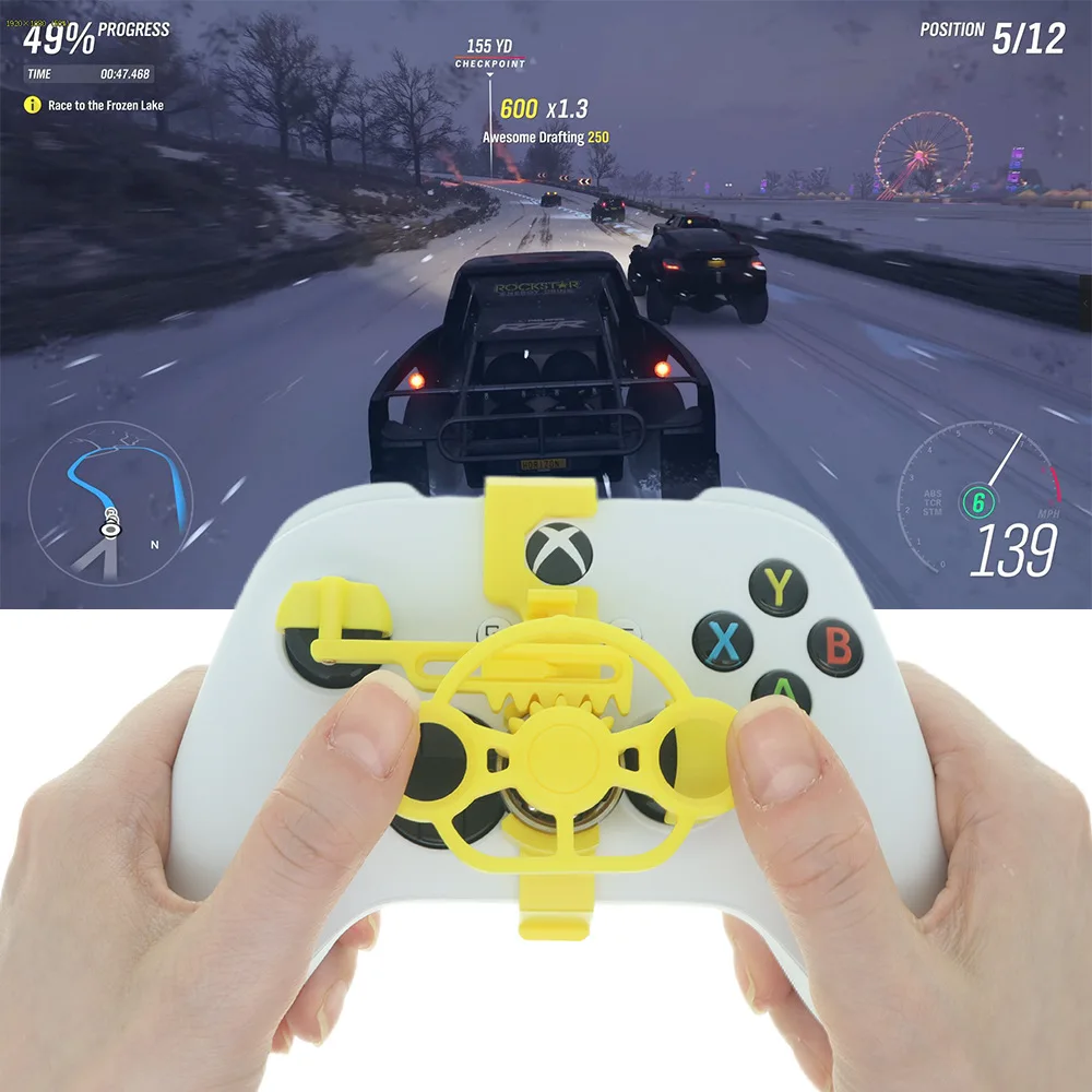 Mini-Volante-de-Corrida-para-Controlador-Xbox-Series-S-e-X-Jogos-De ...