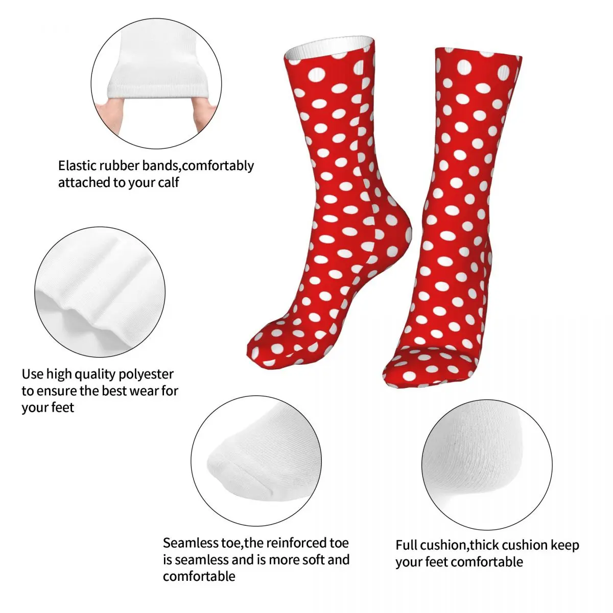Polka Dot Socks Clip Art