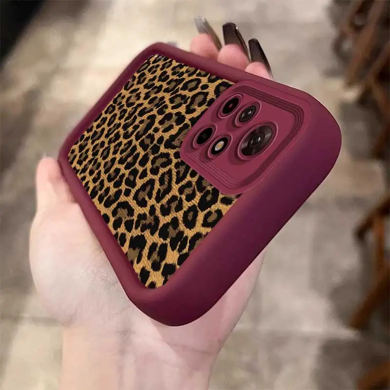 Leopard Elegance Sky Eye Ladder Phone Case Cover for Redmi Note 10 5G ...