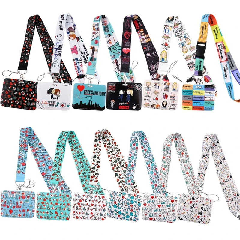 Id Card Holder Lanyard Doctor | Id Card Holder Greys Anatomy | Grey ...