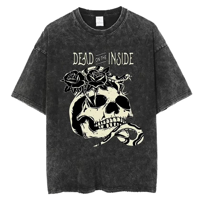 Bad omen rock band tour 2024 retro washed T shirt sold by Rosemonde | SKU 267319832 | 50% OFF ...