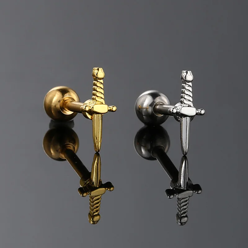 1pc-Y2k-Mini-Dagger-Shaped-Screw-Back-Helix-Daith-Earrings-for-Women ...