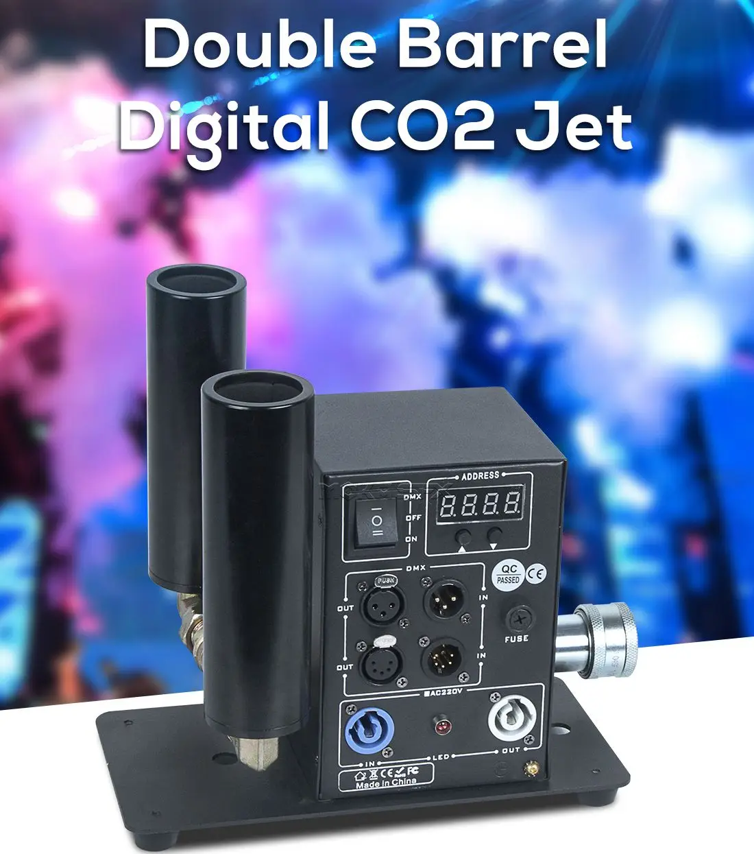 Digital Single and Double Pipe CO2 Jet Machine Stage Effect Co2 jets ...