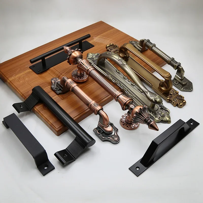 Industrial-Style-Furniture-Handle-Barn-Sliding-Wooden-Door-Pulls ...