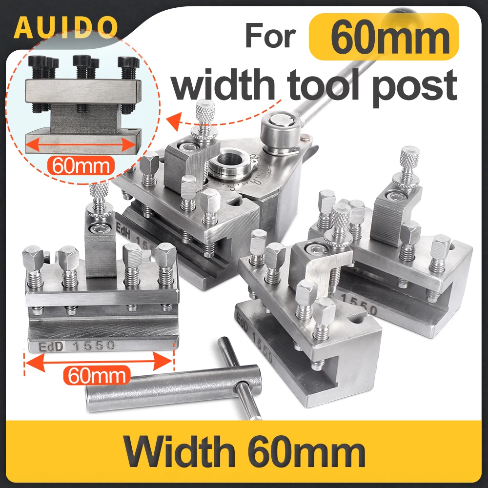 Lathe-Quick-Change-Tool-Post-set-with-4-Holders-15x15mm-Tool-holder-for ...