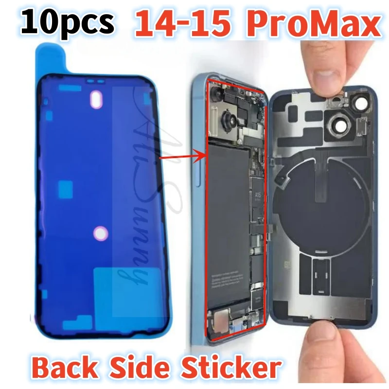 10pcs-Back-Cover-Side-Waterproof-Seal-Sticker-for-iPhone-15-Plus-14-Pro ...