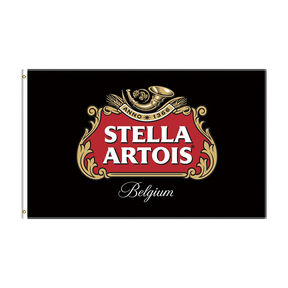 Polyester Bar Banner | Stella Artois Flag | Flag Beer Banner | Bar ...
