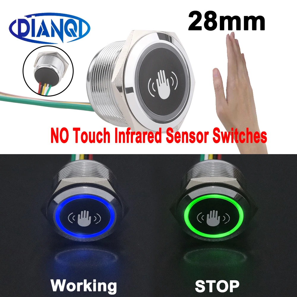 1PC-Waterproof-Contactless-No-Touch-Infrared-Sensor-Exit-Switch ...