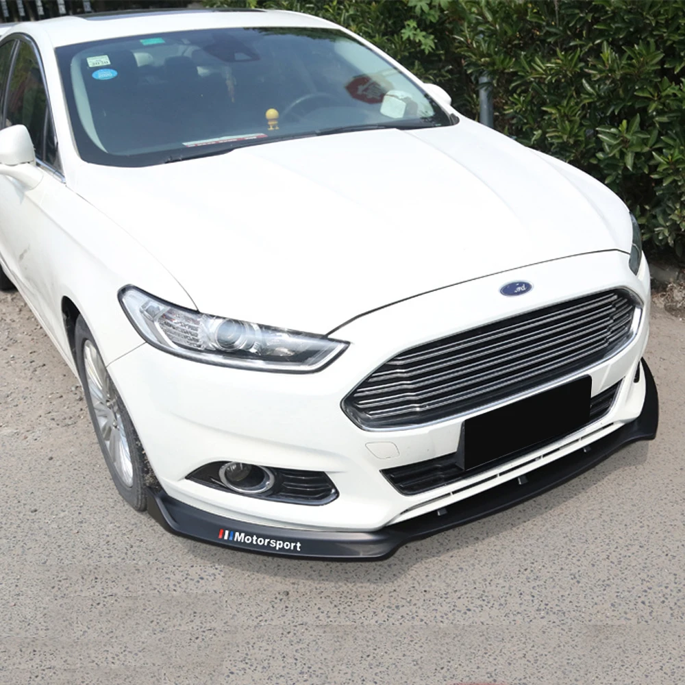 For-Ford-Mondeo-Fusion-2013-14-15-16-17-18-Front-Bumper-Splitter-Lip ...