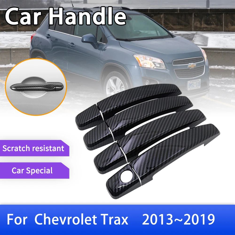 Carbon-Fiber-Door-Handle-Cover-for-Chevrolet-Holden-Trax-Tracker-U200 ...