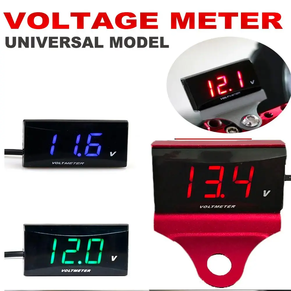 Motorcycle-Voltmeter-Mini-Voltage-Meter-For-Honda-PCX150-Er6n-Z900-PCX ...