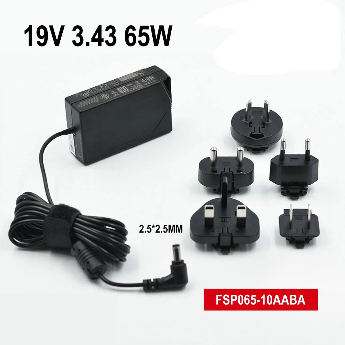 Genuine-19V-3-43A-3-42A-65W-5-5x2-5mm-FSP-FSP065-10AABA-GaN-Switching ...