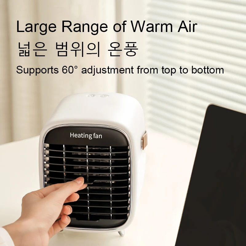 Portable Electric Heater Winter Household Desktop Heater Fan Energy ...