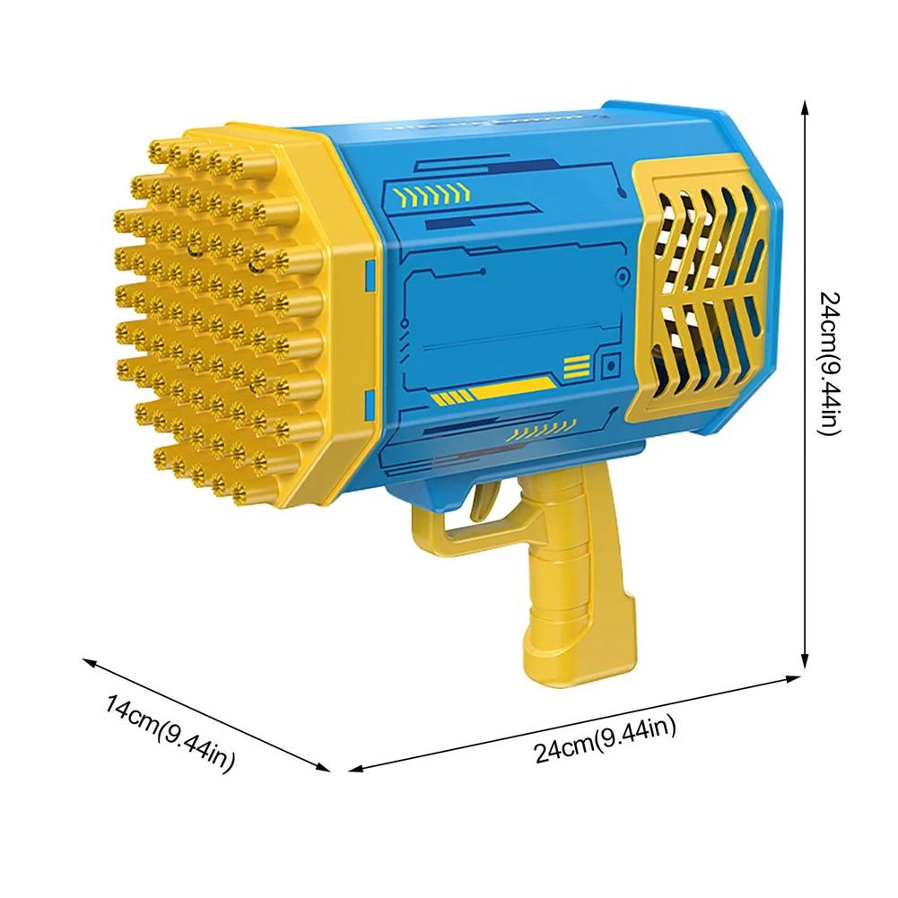 Rechargeable Bubble Gun Rocket 69 70 Hole Bubble Machine Gun Launcher Shape Automatic Blowing Soap Toys Children s Gift Toys AliExpress 26