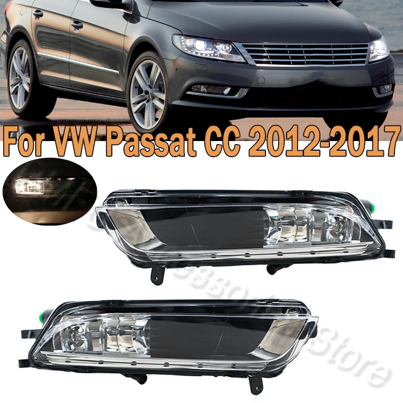 Front-Bumper-Fog-Light-Car-Light-Fog-Lamp-Assembly-Styling-For-VW ...